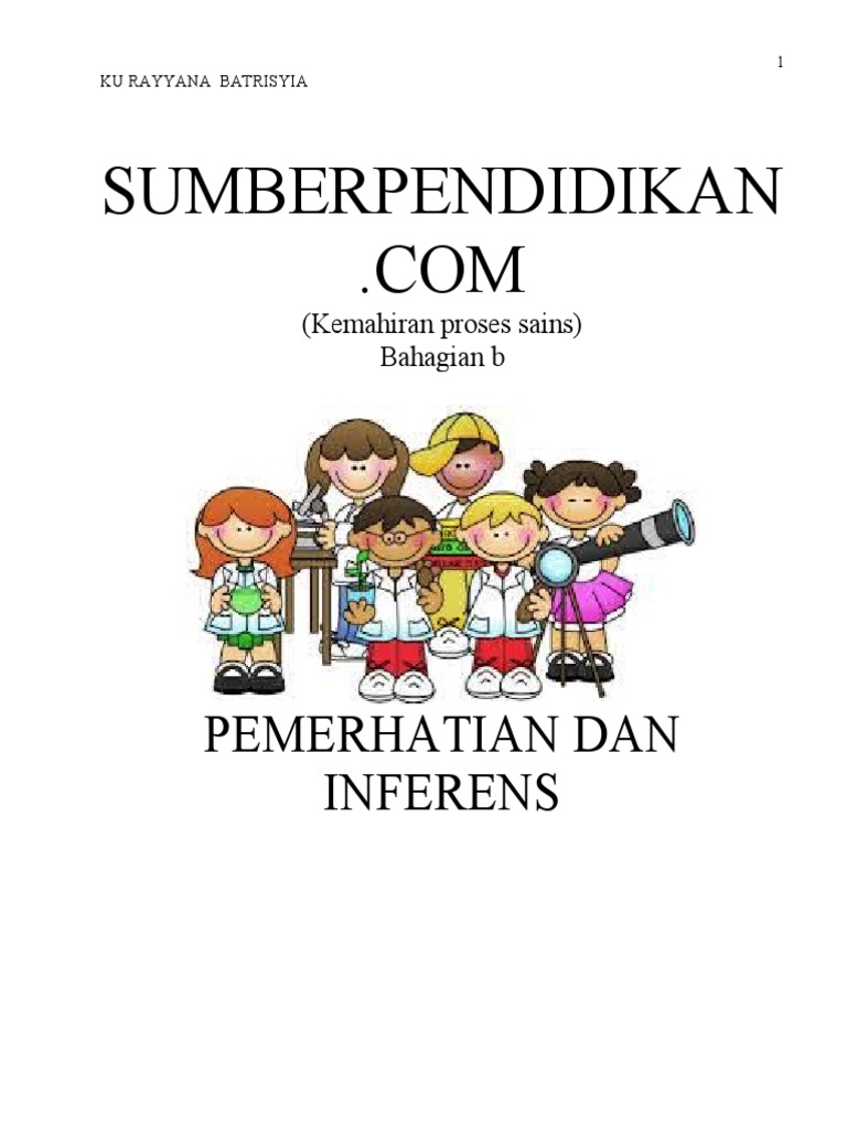200 Soalan Pemerhatian Dan Inferens (SAINS) | PDF