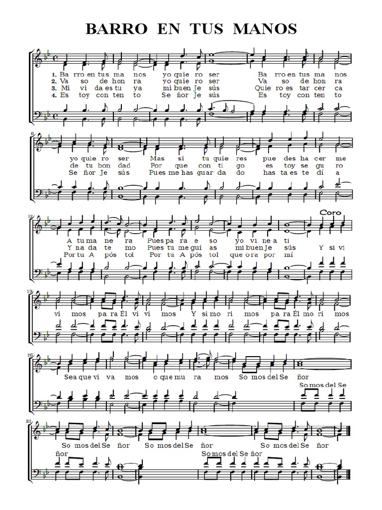 Barro En Tus Manos Pdf