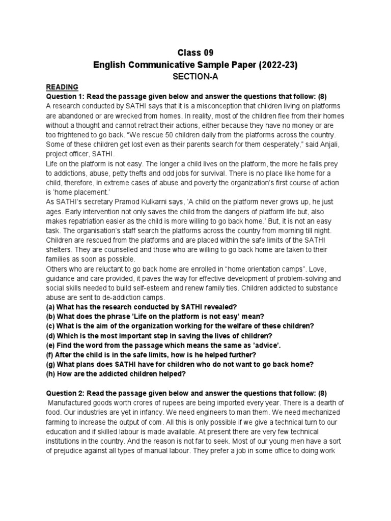 English Communicative | PDF