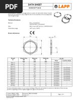 Cable Gland Size Table | PDF