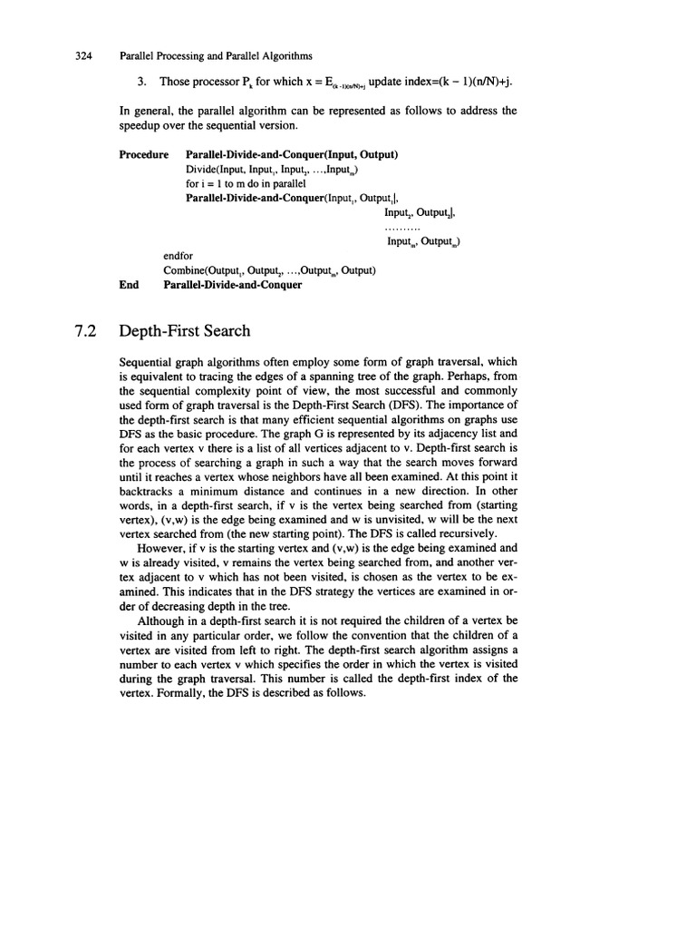 Parallel Graph Search Algorithms | PDF