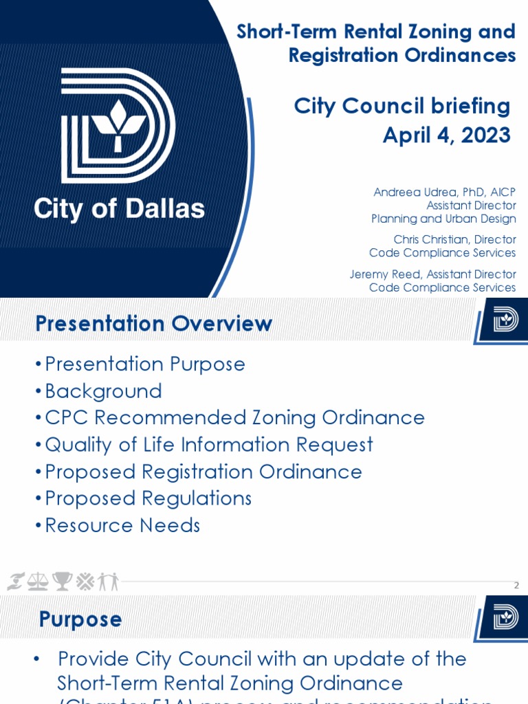 STR Presentation | Download Free PDF | Zoning | Regulatory Compliance