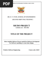 DSU Micro Project | PDF | Computer Programming | Computing