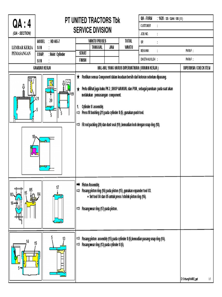 QA4 HD465-7 HST | PDF