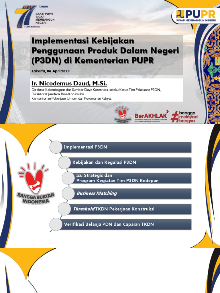 Implementasi P3DN 040423 | PDF | Bisnis