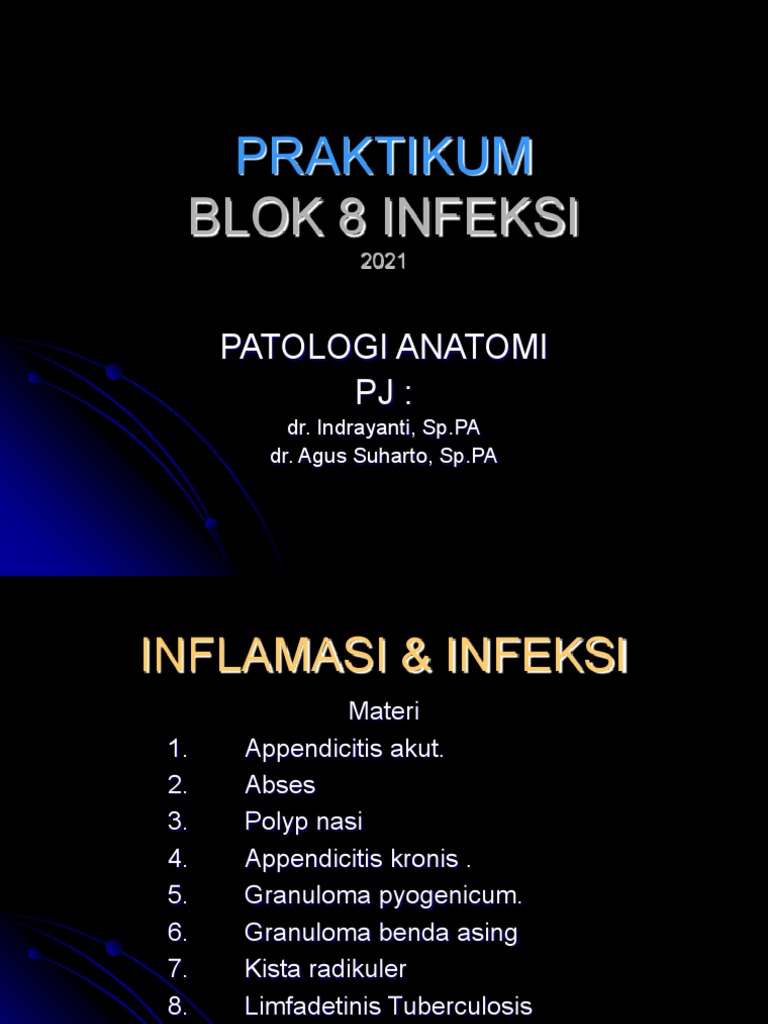 Inflamasi Akut Dan Kronik. 1 | PDF | Neoplasms | Head And Neck Cancer