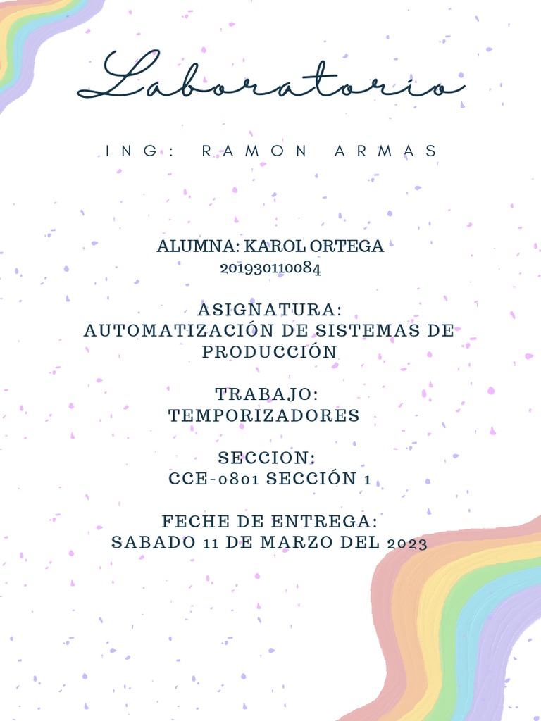 Laboratorio: Ing: Ramon Armas | PDF