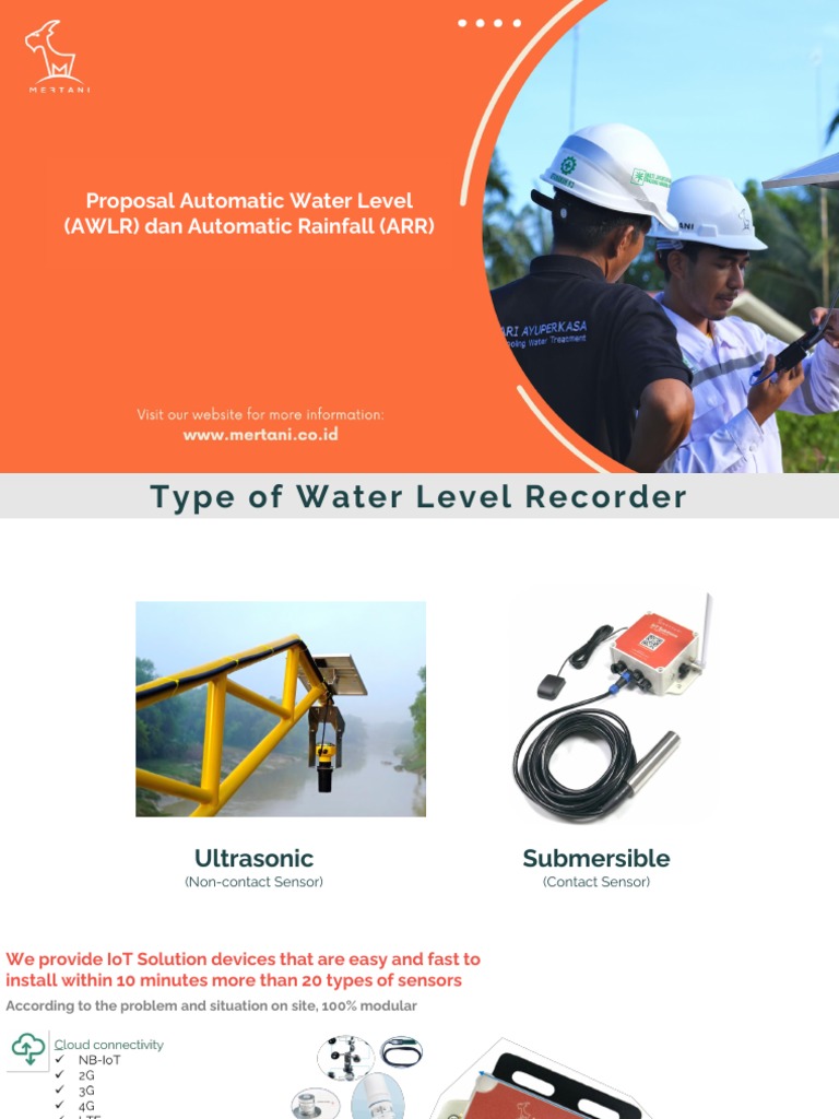 Automatic Water Level & Rainfall Proposal | PDF