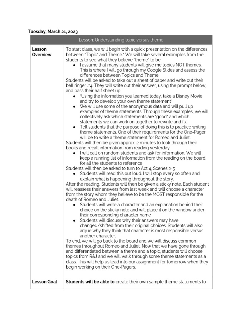 Lesson Plans For Kate 3 21 23 | PDF | Behavior Modification | Cognition