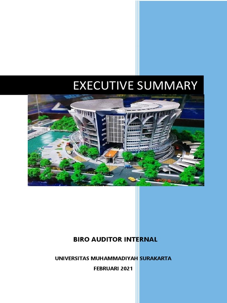 Contoh Executive Summary | PDF