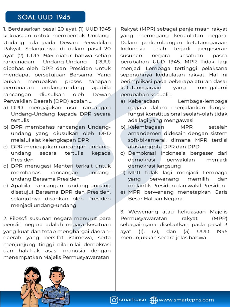 Ebook Soal Hots Uud 1945 | PDF