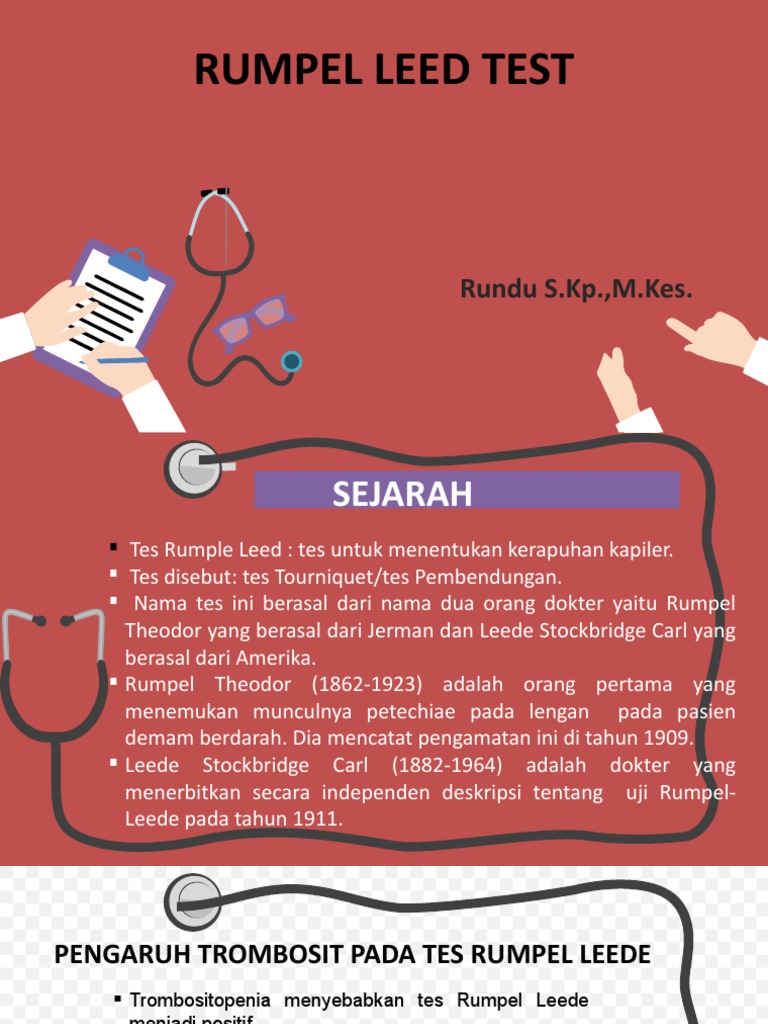 Rumple Leed Test | PDF