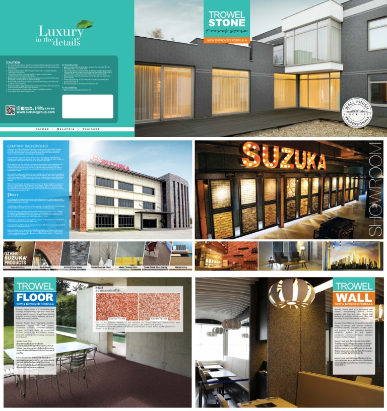 Suzuka Thailand Trowel Stone | PDF | Materials | Industrial Processes