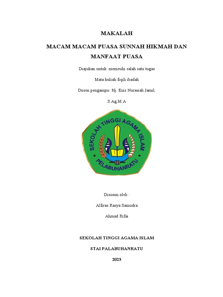 Makalah 1 | PDF