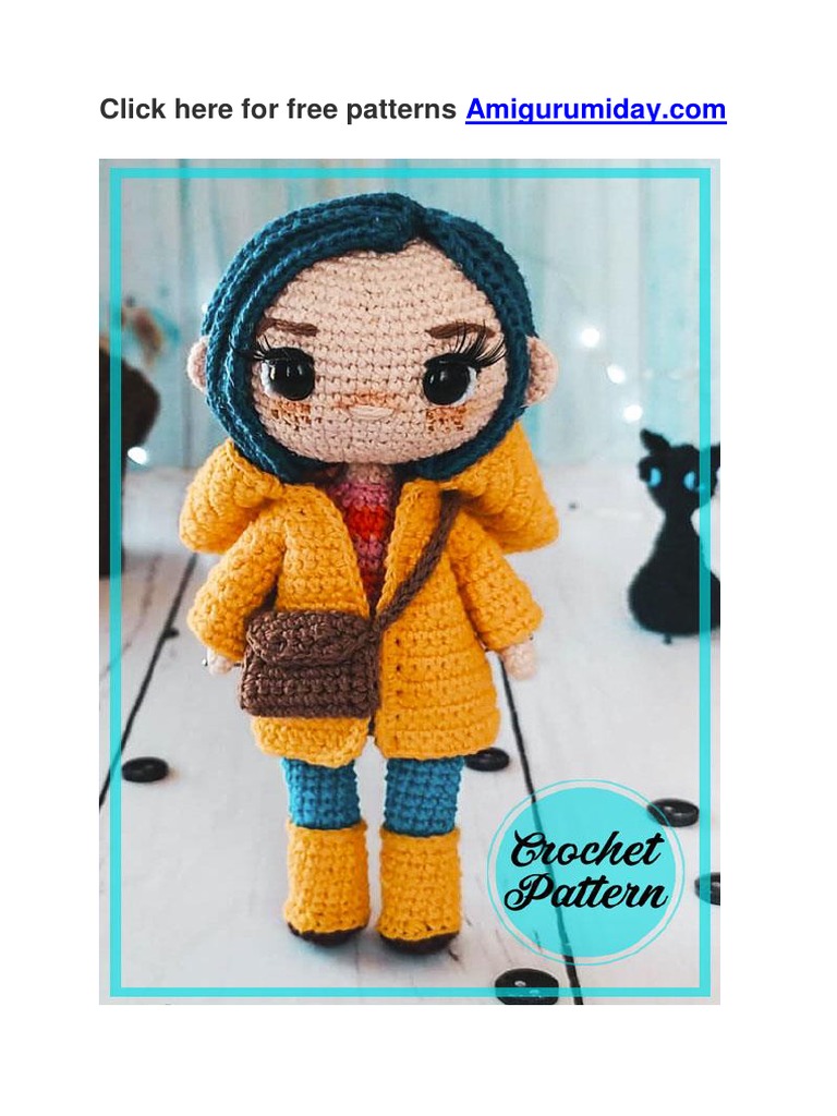 Click Here For Free Patterns | PDF | Amigurumi | Crochet