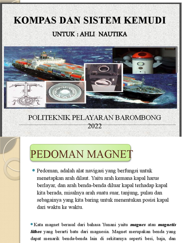 Kompas Dan Sistem Kemudi-Rhn | PDF