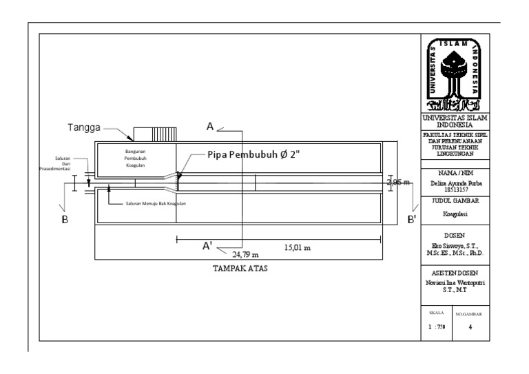 Layout Koagulasi | PDF