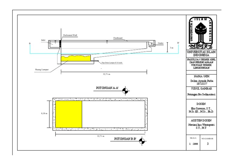 18513157-Potongan Pra Sedimentasi | PDF