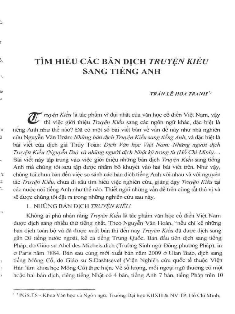 Tìm-hieu-cac-ban-dich-truyen-Kieu-sang-tieng-Anh | PDF