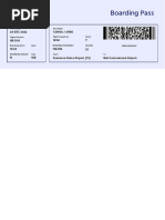Garuda Indonesia Boarding Pass Guide | PDF | Aviation | Transport
