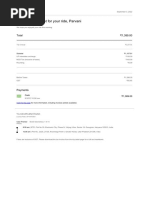 Uber Bill | PDF