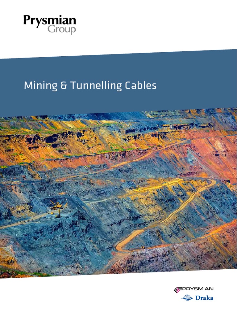 (PRYSMIAN) Mining & Tunneling Cables | PDF | Mining | Materials