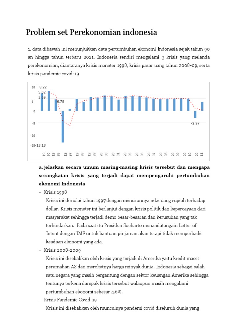 Krisis Ekonomi dan Otonomi Daerah Indonesia | PDF