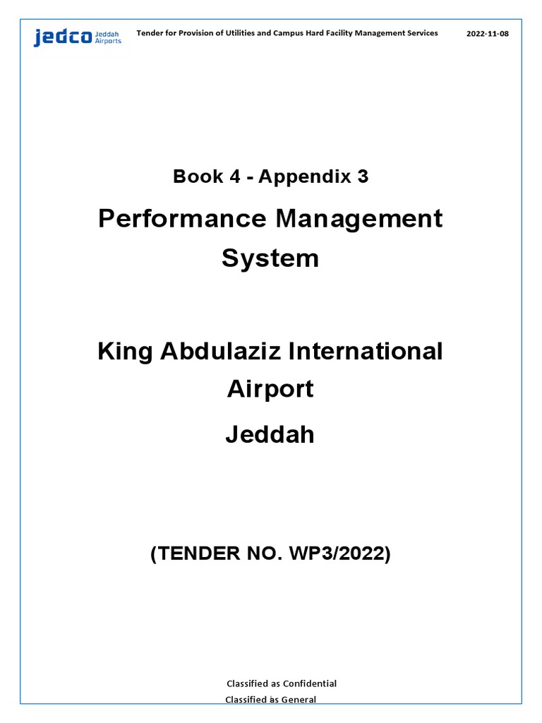 Utilities and Campus - Appendix 3 - Performance Management System | PDF | Performance Indicator ...