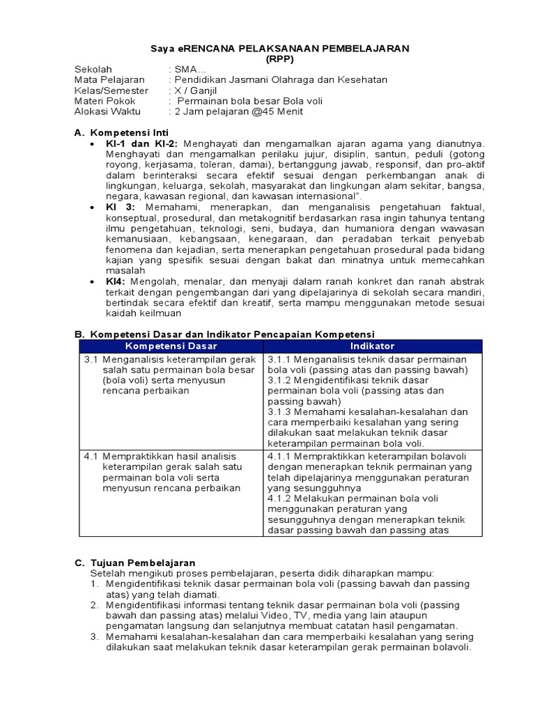 RPP Perbaikan Riko Wahyu Prasetyo | PDF