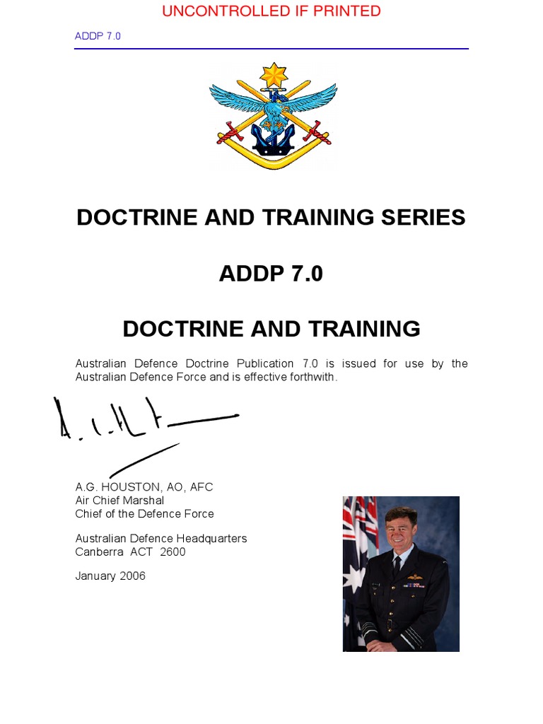AUSSI - Training | PDF | Military Doctrine | Australian Defence Force
