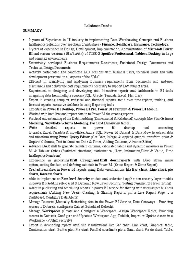 Lakshman - PowerBI | PDF | Sql | Databases