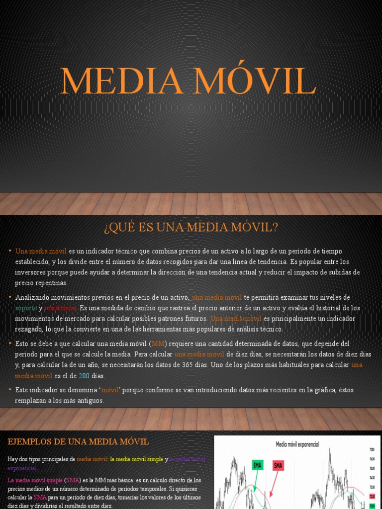 Media Móvil | PDF | Media móvil | Análisis técnico