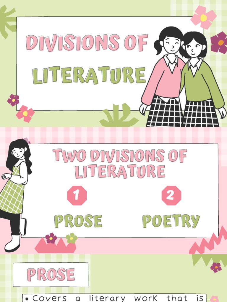 Divisions of Literature | PDF | Legends | Poetry