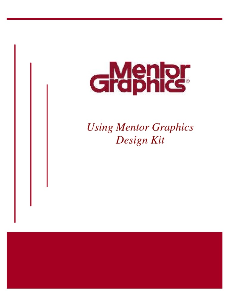User Guide - Using Mentor Graphics Design Kit | PDF | Icon (Computing ...