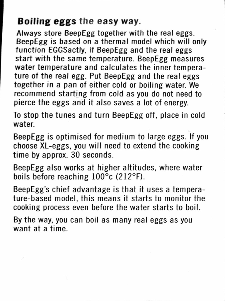BeepEgg Manual | PDF
