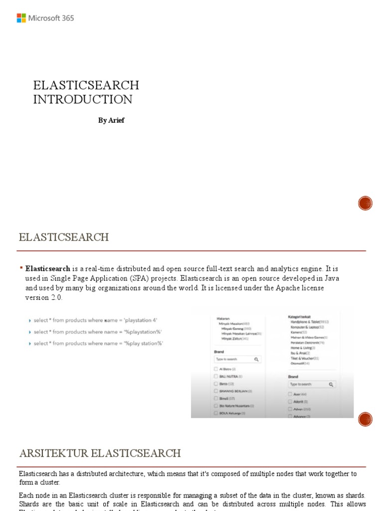 Elasticsearch INTRODUCTION | PDF | Replication (Computing) | Scalability