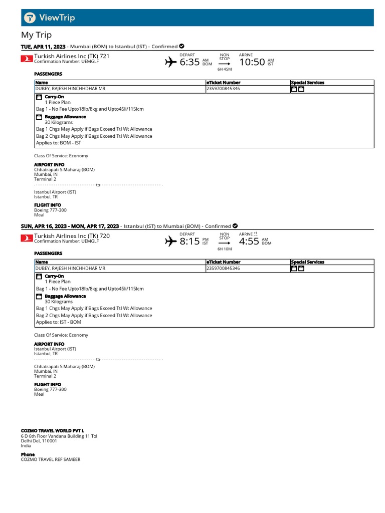 Air Ticket | PDF | Airlines | Civil Aviation