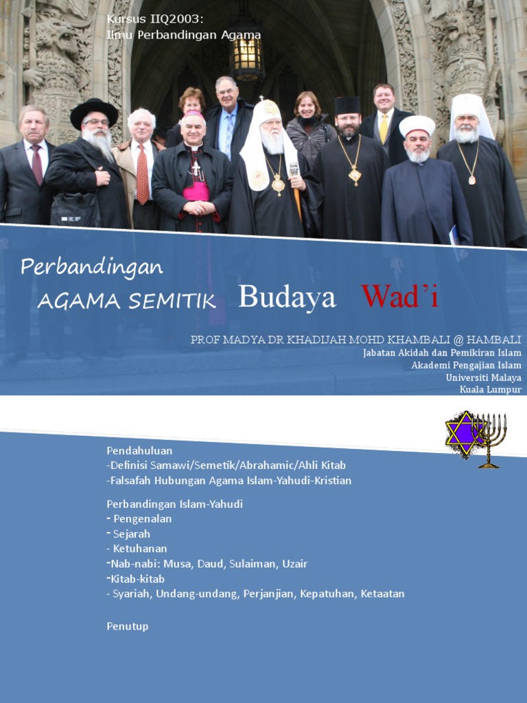 Klasifikasi Agama Menurut Jalur Islam | PDF