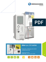 EKOR ORMAZABAL Manual | PDF | Transformer | Relay