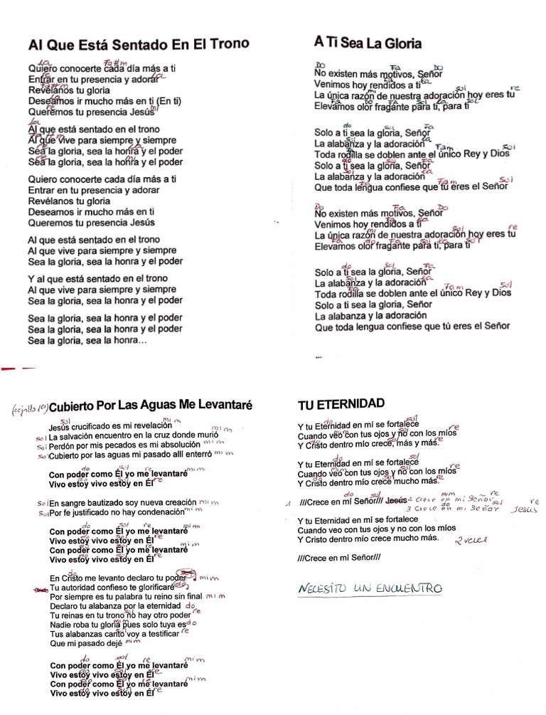 A Ti Sea La Gloria | PDF