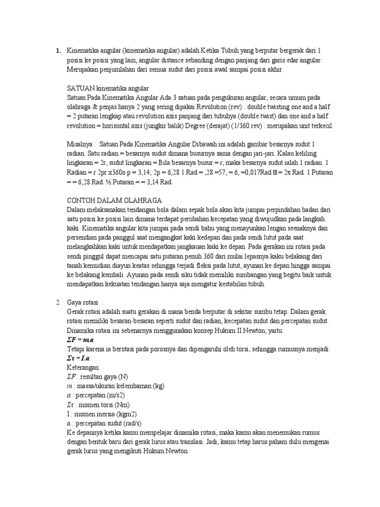 Bahan Ppt Biomekanika Pdf