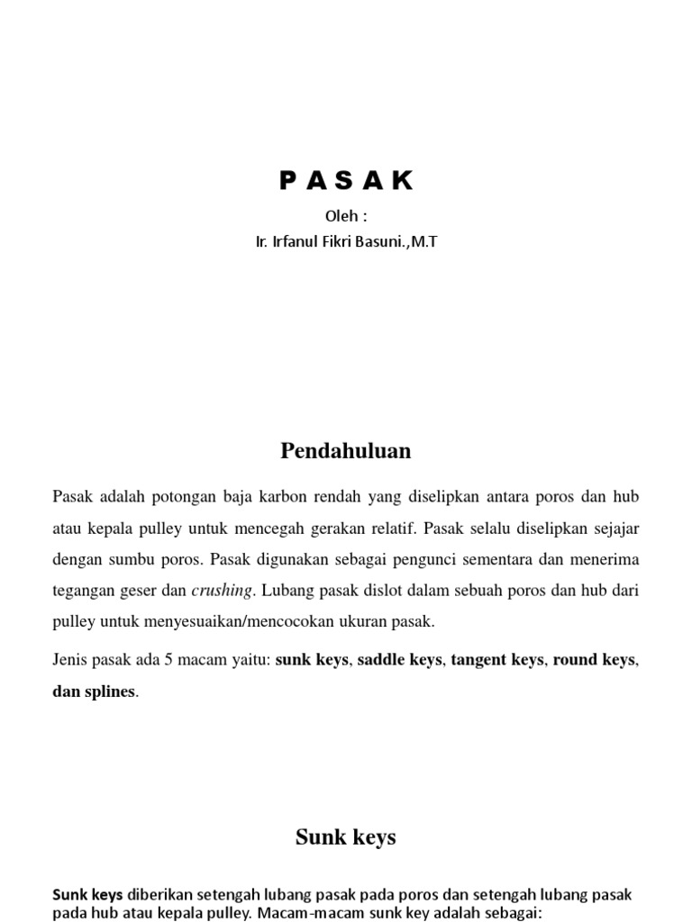 3. Pasak | PDF