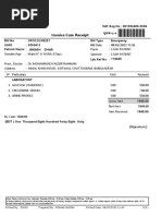 Laboratory Bill Format | PDF