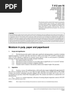 TAPPI T 441 - Water Absorptiveness (Cobb Test) | PDF | Materials