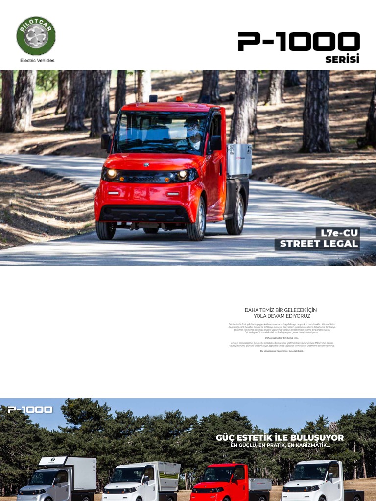 Pilotcar P 1000 Catalog TR | PDF