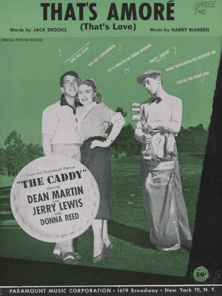 Thats Amore 1953 | PDF