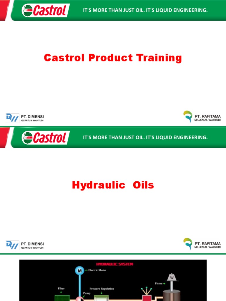 Castrol Product Training: It'S More Than Just Oil. It'S Liquid ...