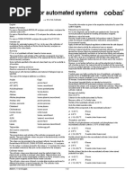 Roche Cobas B221 Version 6 Blood Gas Analyzer | PDF | Blood Plasma | Ph