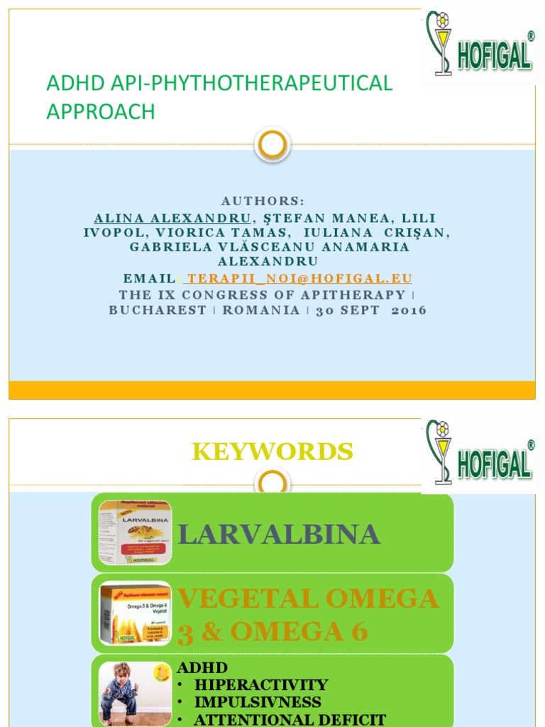 ADHD Natural Treatment Study | PDF | Attention Deficit Hyperactivity Disorder | Impulsivity