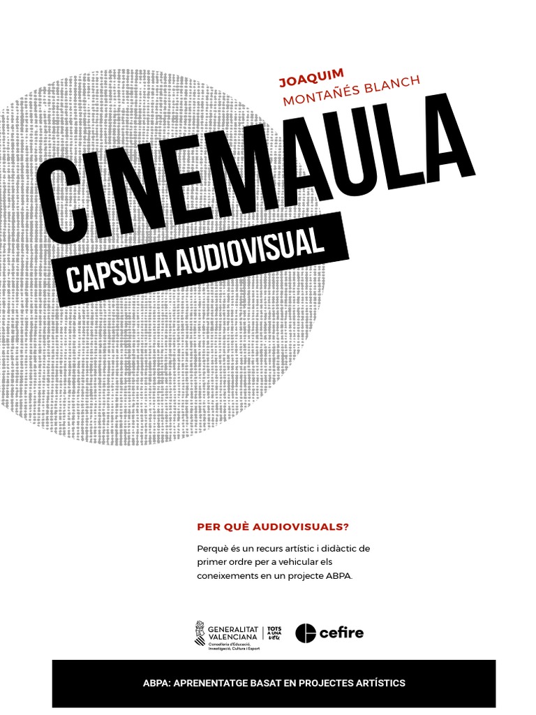 Càpsula 8. Cinemaula. Càpsula Audiovisual | PDF